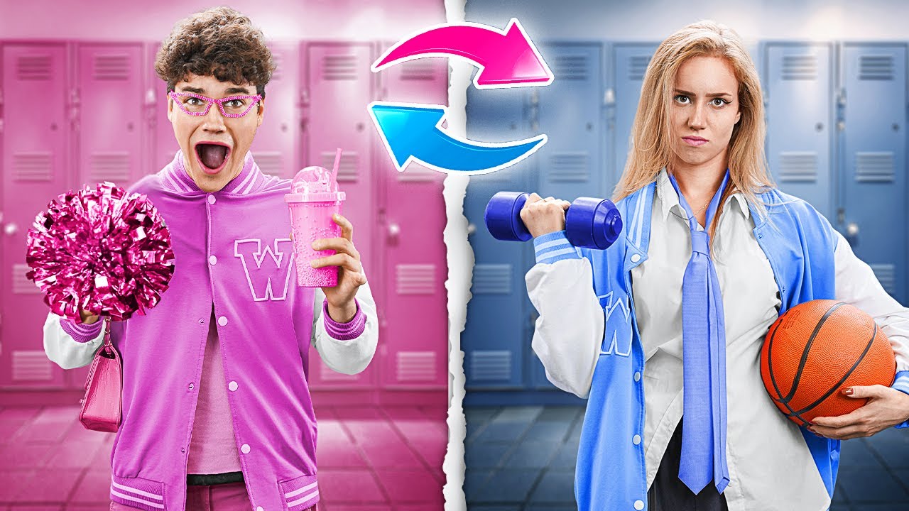 Good Student vs Bad Student in Lockers High! Exposing the Worst Student ...