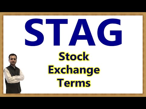 STAG in Stock Exchange Terms | What is STAG | STAG Meaning | STAG in ...