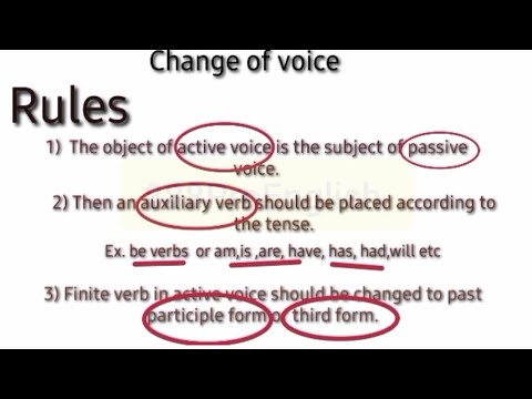 voice change in grammar||active and passive voice examples with answers ...