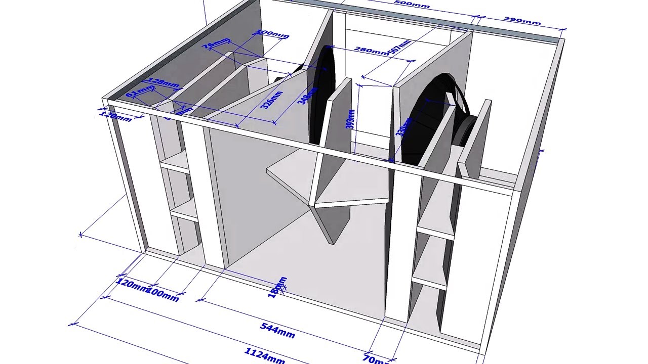 18 inch dual bass subwoofer design PLAN - Dual Bass for DJ Setup & Live ...
