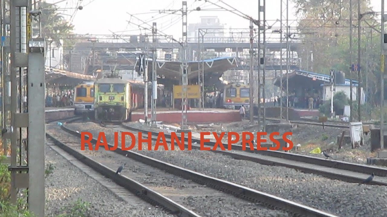 Duronto with Rajdhani : Fastest Rajdhani of India with Duronto WAP 7 ...