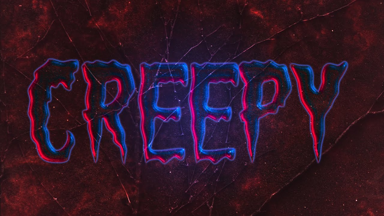 How to Create a Creepy Halloween Text Effect in Photoshop - YouTube