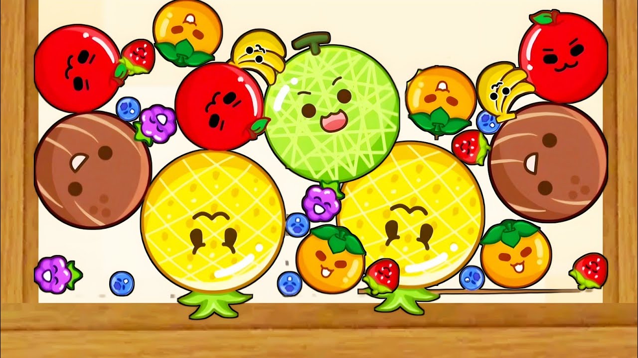 Melon Party : Fruit Makers - Satisfying ASMR Gameplay, Max Level Update ...