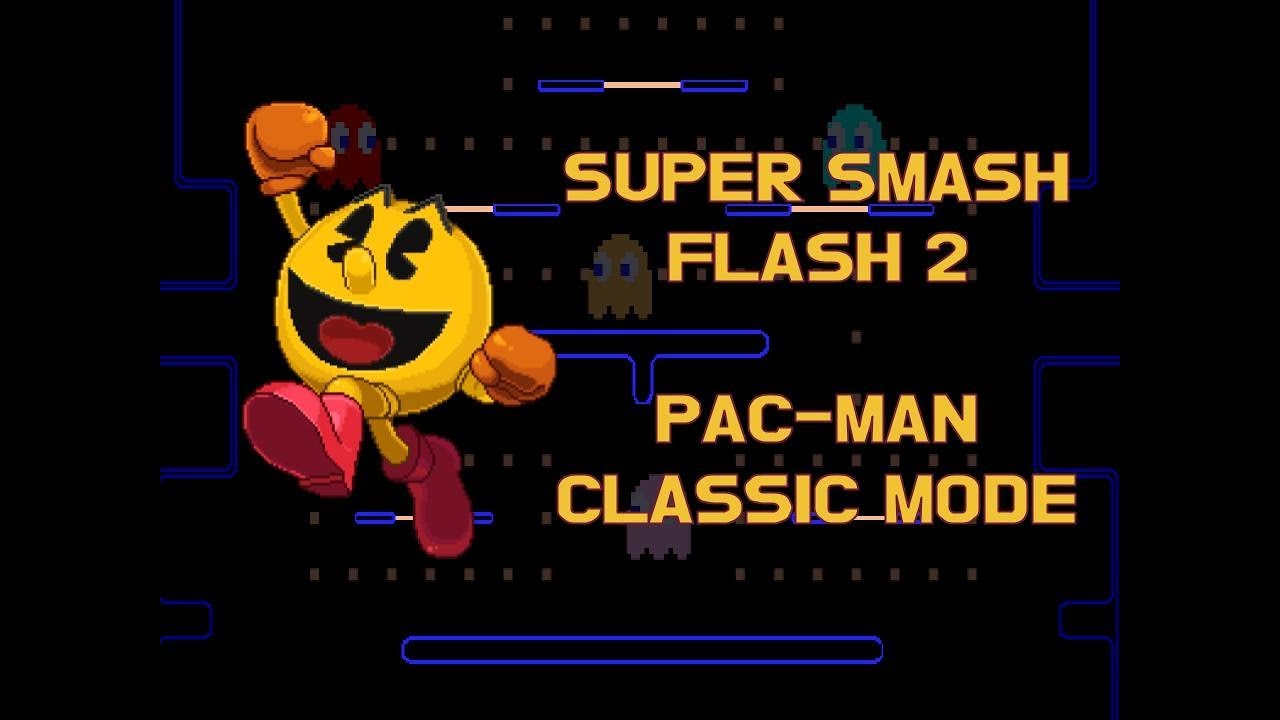 Super Smash Flash 2: Pac-Man Classic Mode - YouTube