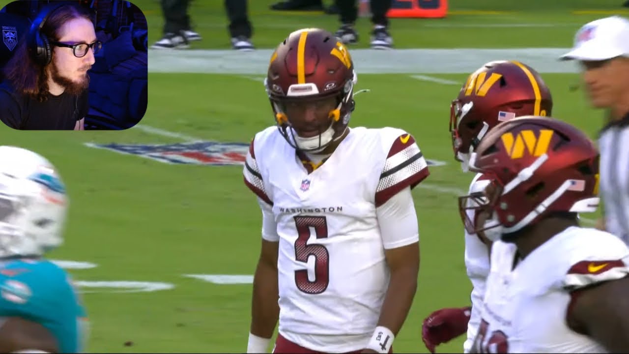 JD5 IS GONNA BE SO GOOD - Washington Commanders vs Miami Dolphins ...