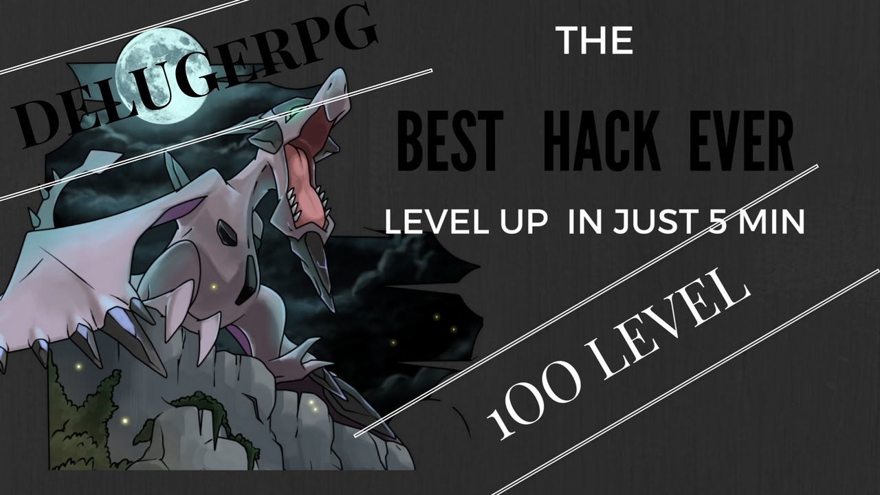 DELUGERPG THE BEST HACK TO LEVEL UP ANY POKEMON - YouTube