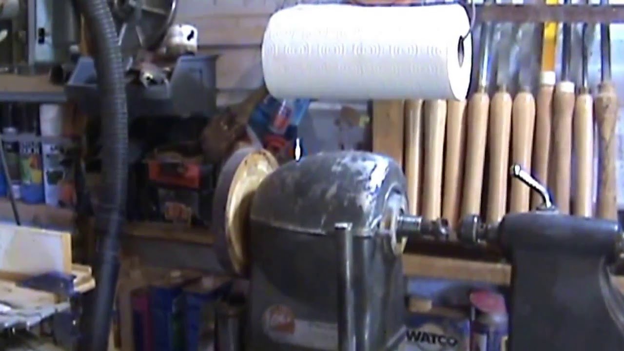 Atlas wood Lathe riser blocks update - YouTube