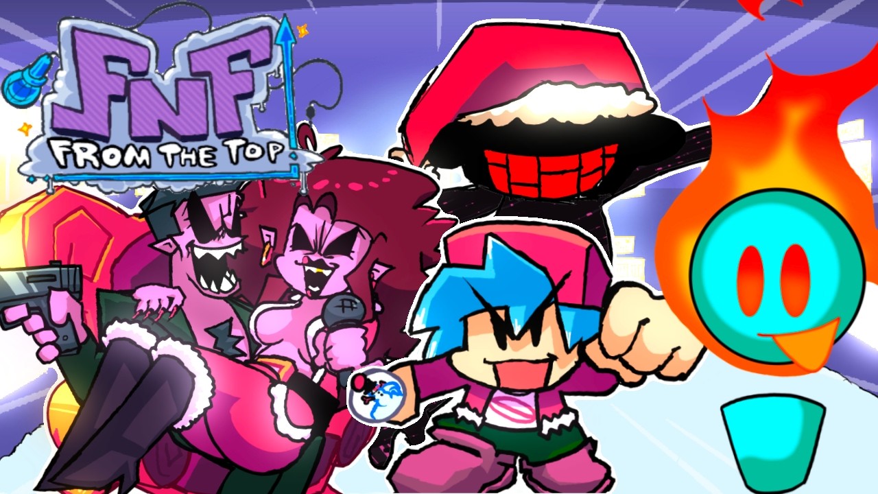 CHRISTMAS CAME EARLY! FNF From The Top V5 (FNF Week 5 Remix) - YouTube
