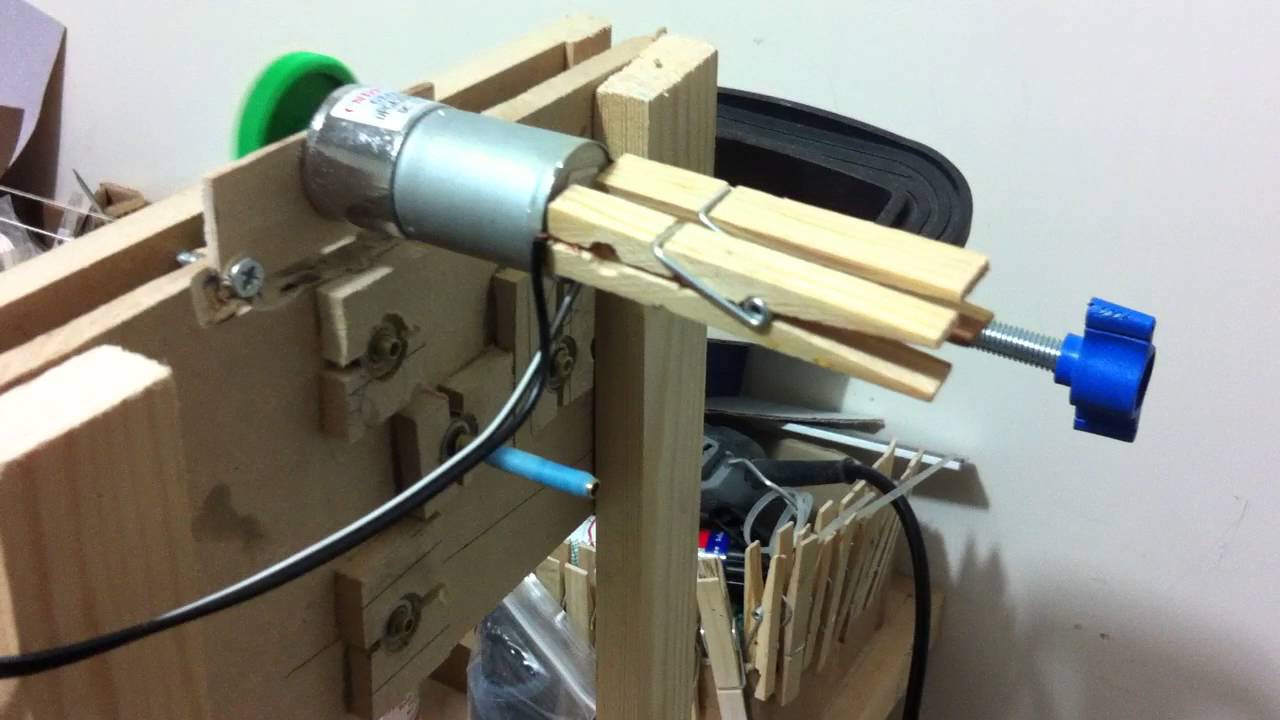 Homemade ropewalk for modelling-motorised - YouTube