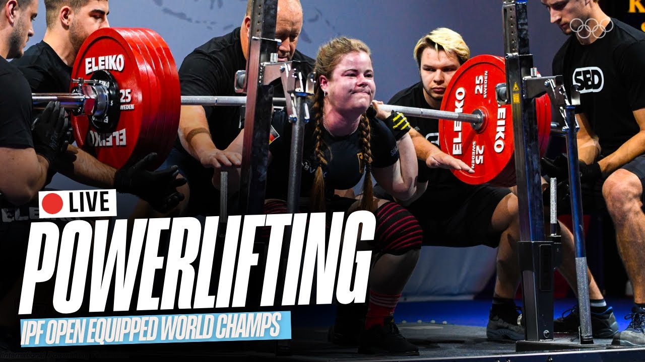 🔴 LIVE World Open Equipped Powerlifting Championships | Women 76kg ...