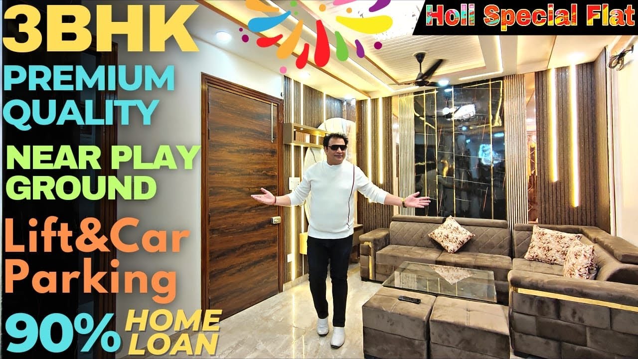 3 BHK Luxurious Builder Floor || Near Park|| Fully Furnished Flat ...