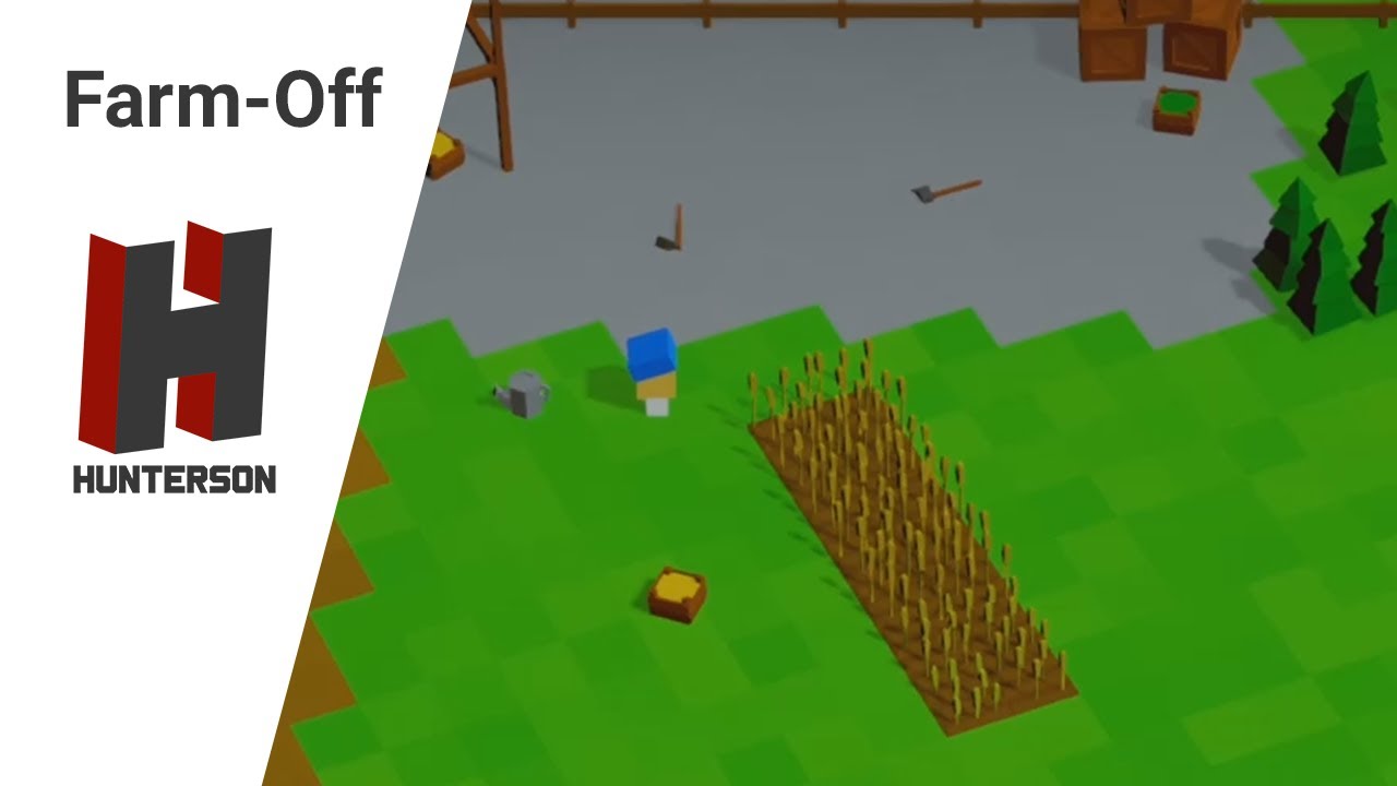 Farm-off - early demo - YouTube