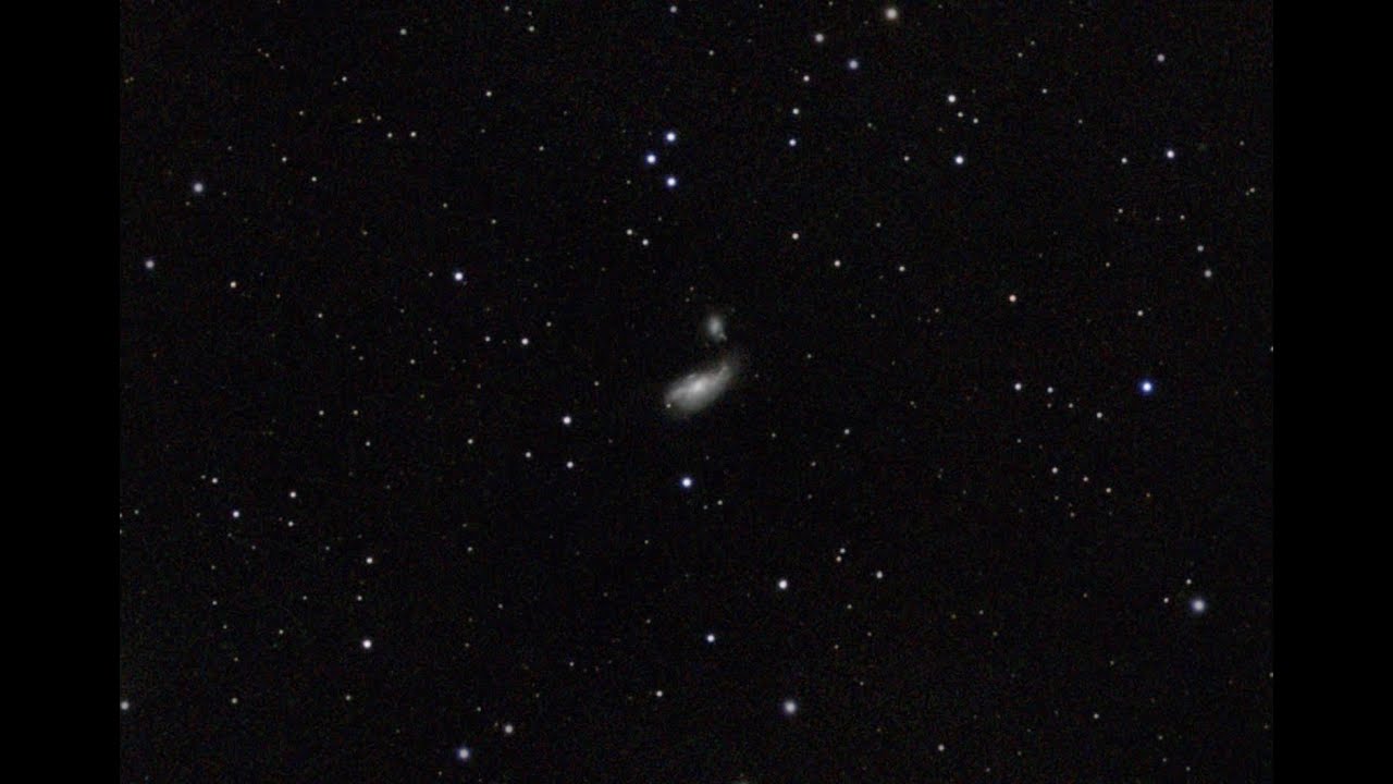 Live observation of the Cocoon Galaxy (NGC4490) with a Stellina smart ...