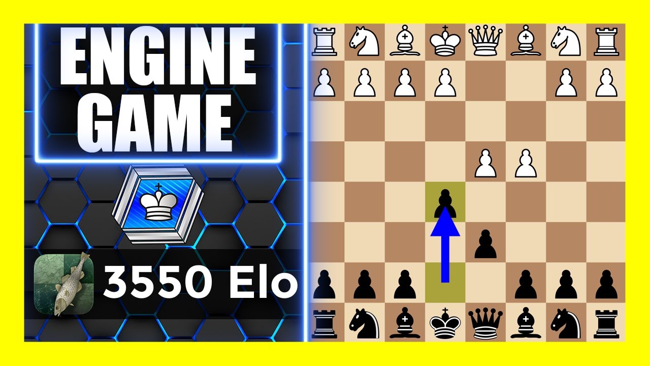 Stockfish 16 Chess Game | Rat Defense, English Rat | W/D/L % - YouTube