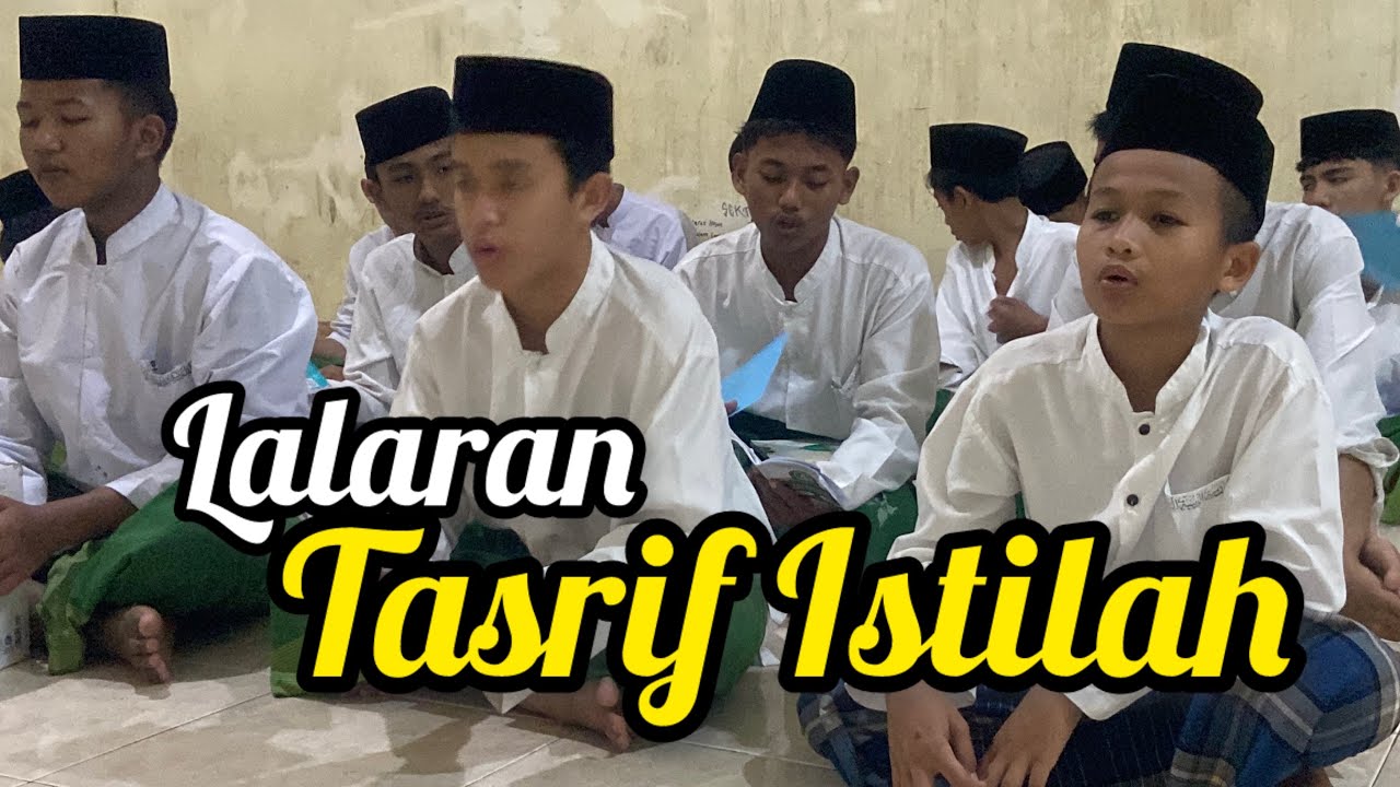 Lalaran Tasrif Istilah Kelas 3 Ula #betengkulon - YouTube