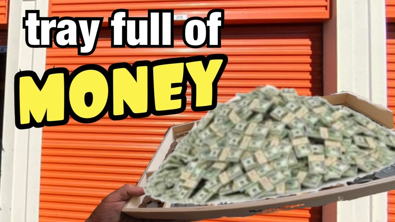 FOUND TRAY FULL OF MONEY & DESIGNER COLLECTION in $4,350 abandoned ...