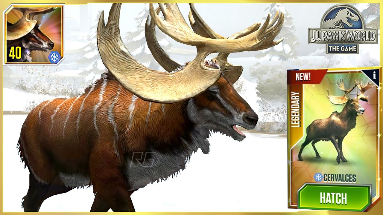 CERVALCES MAX LEVEL 40 NEW CENOZOIC. Feeding, Petting, PVP Battle ...