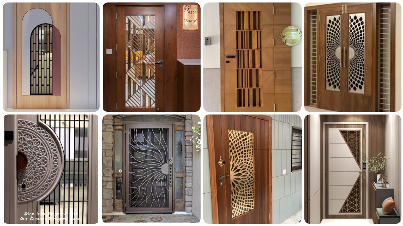 Modern Safety Door Designs for Your Home Entrance // Safety Door ...
