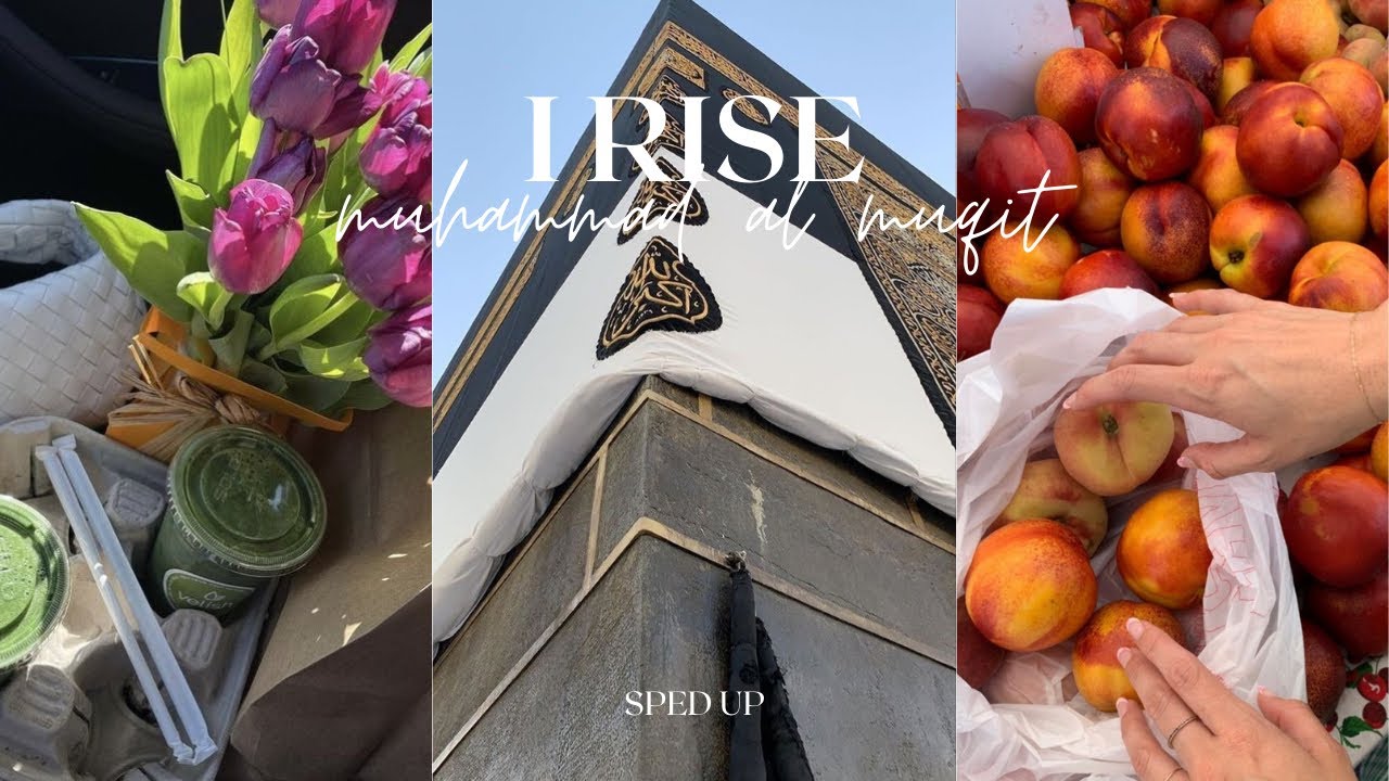 Relaxing nasheed - I Rise Nasheed by Muhammad Al Muqit - [ sped up ...