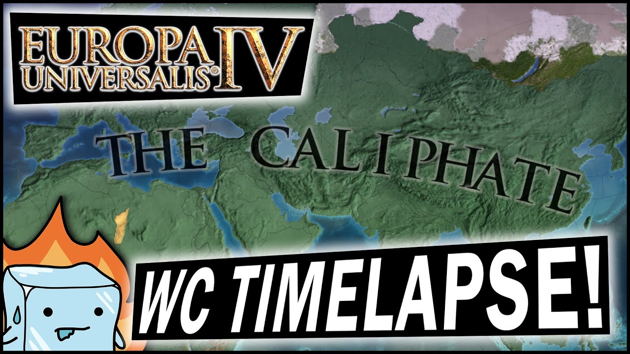 EU4 Timurid Mughals Caliphate WORLD CONQUEST TIMELAPSE! EU4 Emperor ...