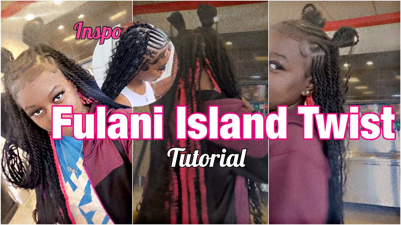 Fulani Island Twist Tutorial - YouTube