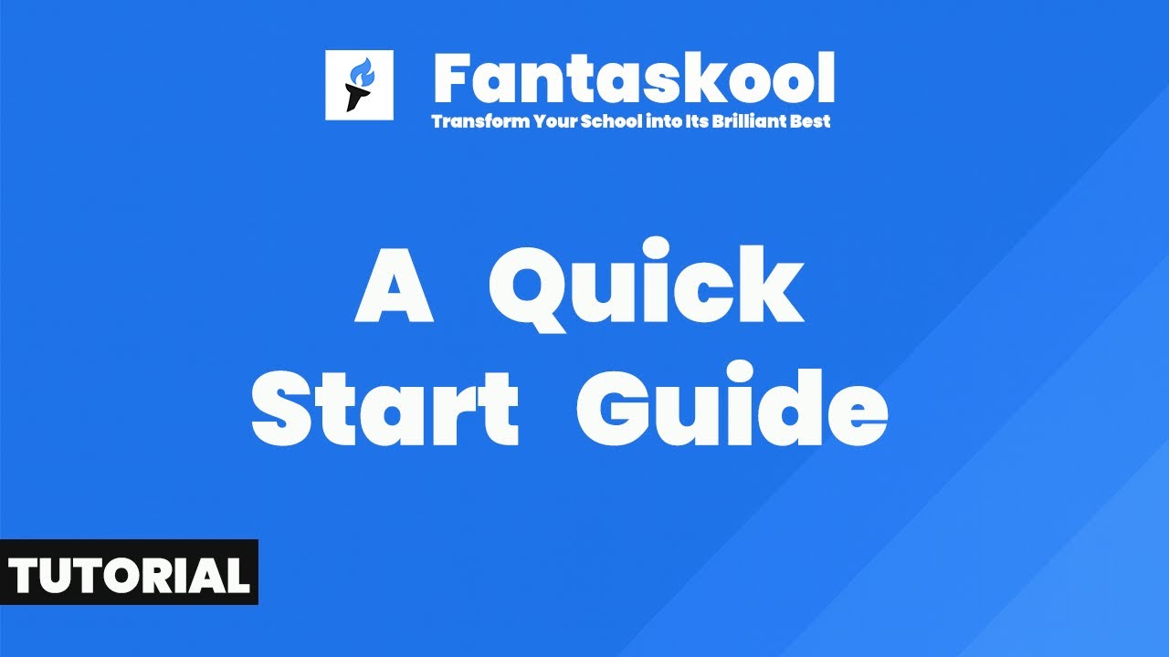 Fantaskool – A Quick Start Guide - YouTube