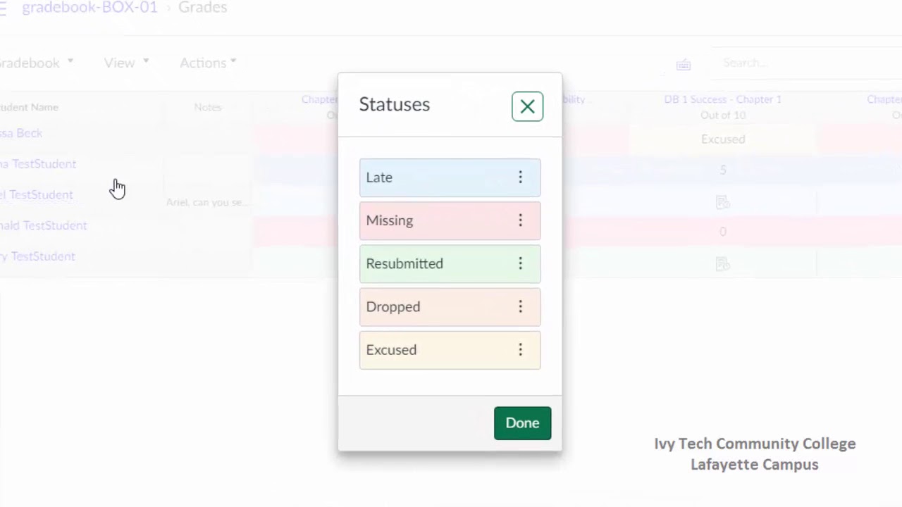 IvyLearn New Gradebook for Faculty - YouTube