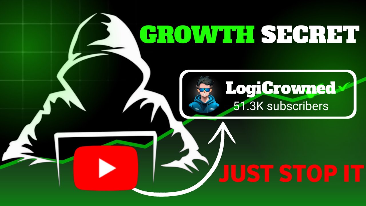 The Real GROWTH SECRET Face Behind VIRAL Faceless Channel @logicrowned ...