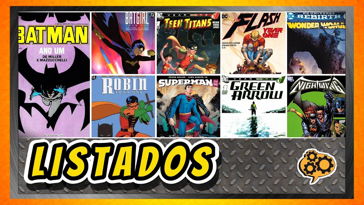TODAS AS EDIÇÕES 'ANO UM' DA DC COMICS | Obra Nerd - YouTube