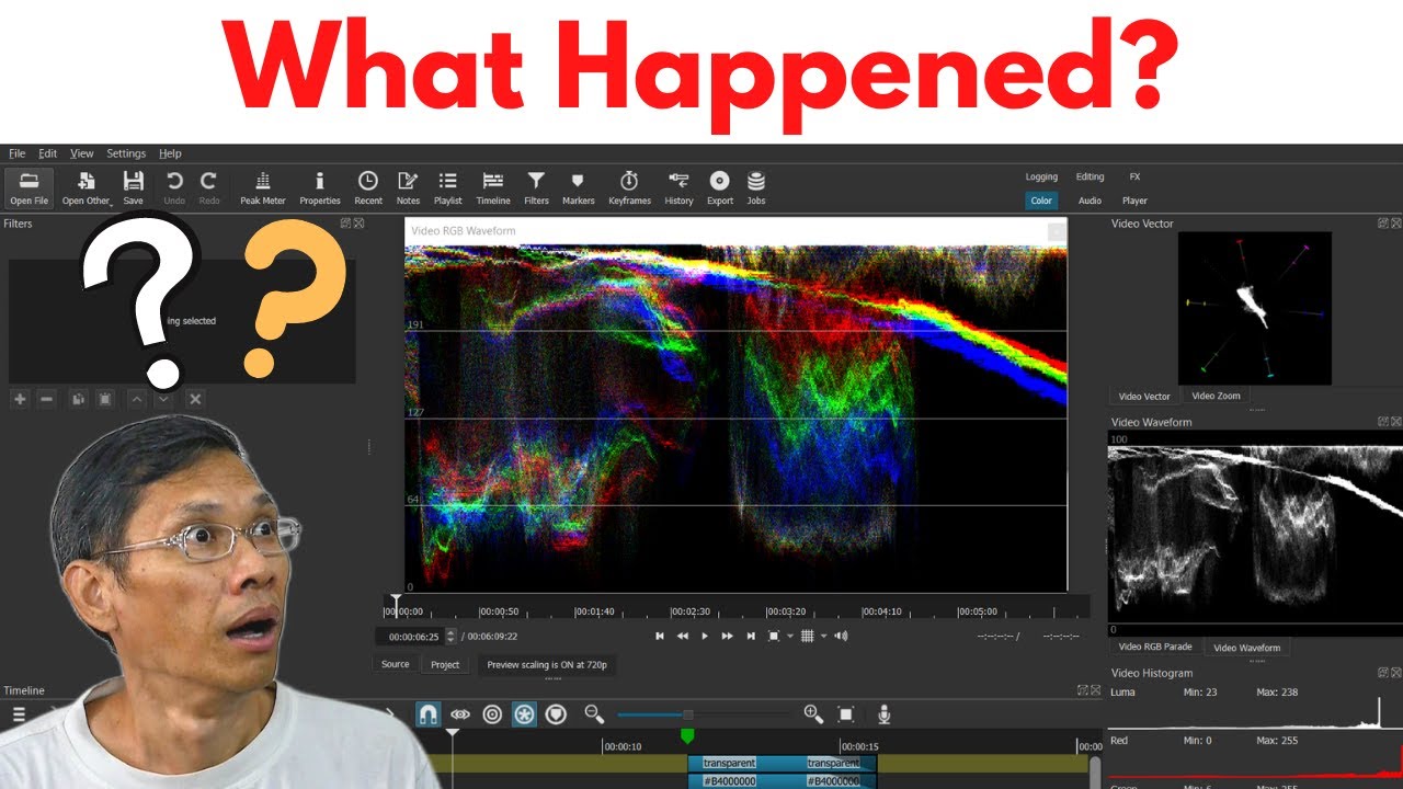 Shotcut - Layout Go Crazy? Timeline Gone! - YouTube