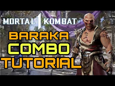 MK1 - Baraka Combo Tutorial - 35% EASY - Mortal Kombat 1 - YouTube