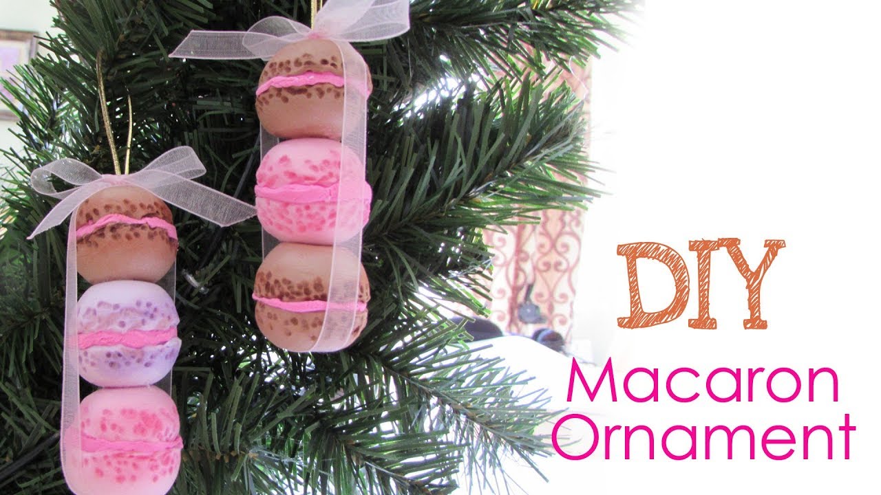 DIY Macaron Ornament - Fun Foam Craft - YouTube
