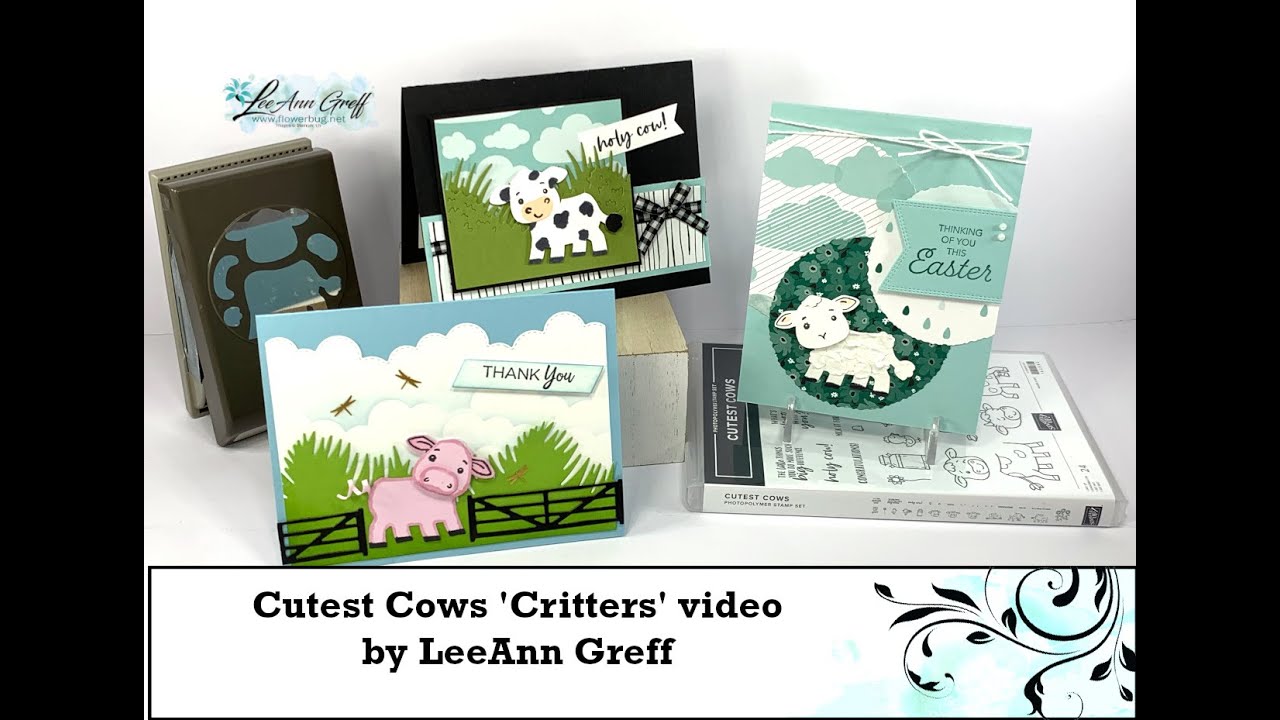 3 Critters with the Cutest Cows bundle - YouTube