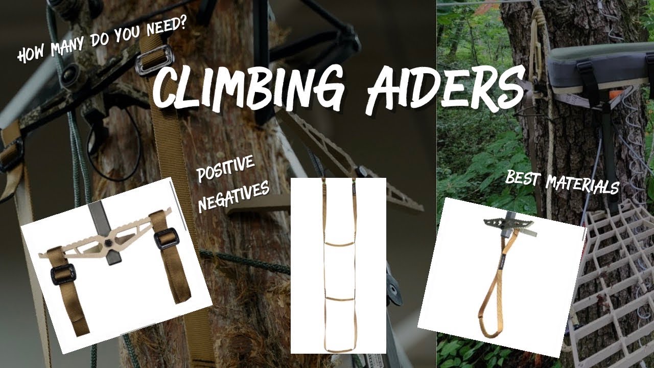 Climbing stick aiders / best materials / positive negatives and getting ...