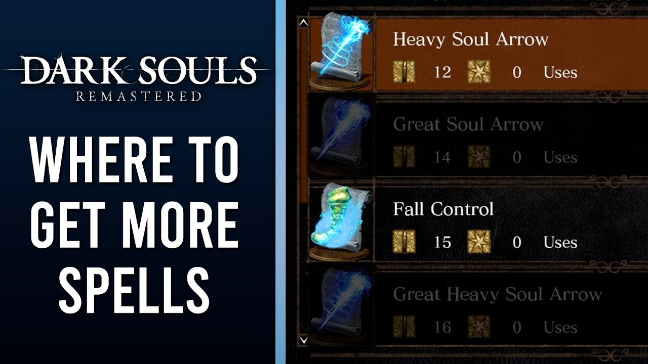 Where To Get More Powerful Sorcery Spells (Early) - Dark Souls ...
