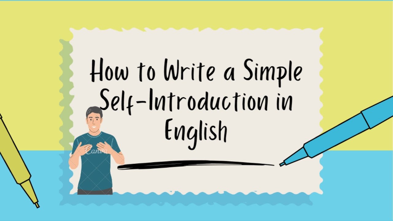 How to Write a Simple Self-Introduction in English – Step by Step Guide ...