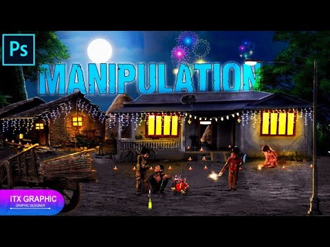 Cinematic House Manipulation (Theme on Dewali)#tutorial #adobe #2024 ...