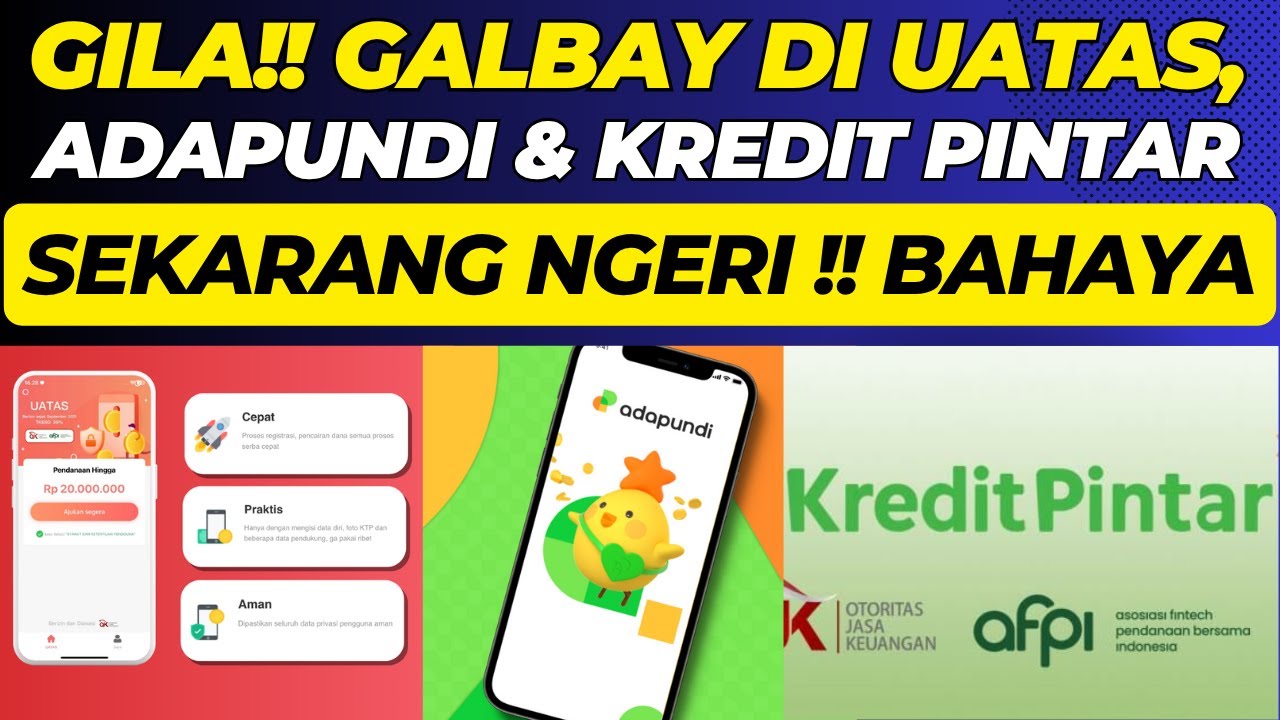 GILA ! GALBAY UATAS, ADA PUNDI, KREDIT PINTAR SEKARANG SEMAKIN NGERI ...