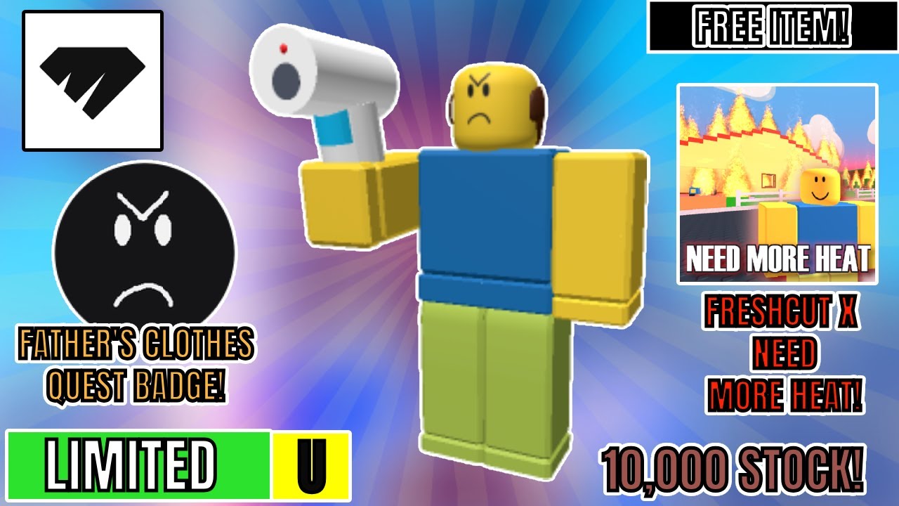 [🆓LIMITED] HOW TO GET THE FATHER'S CLOTHES QUEST BADGE & FATHER ...