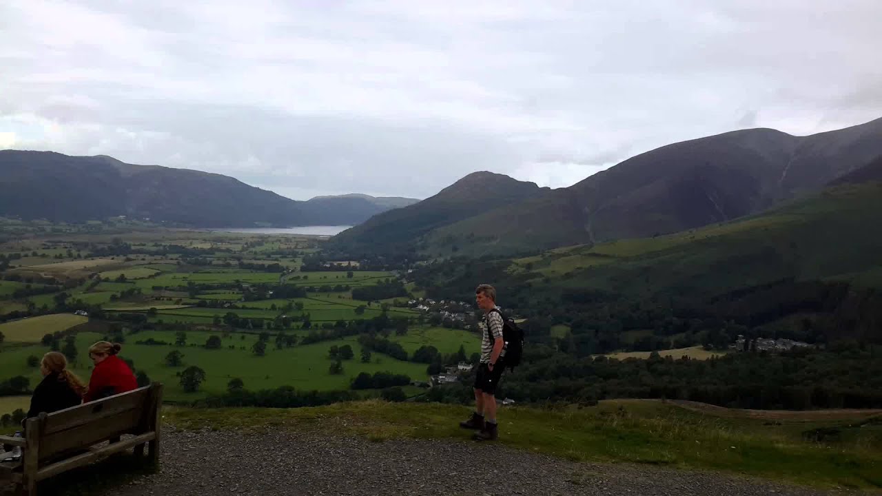 Latrigg Fell Keswick Cumbria 16.08.2015 - YouTube