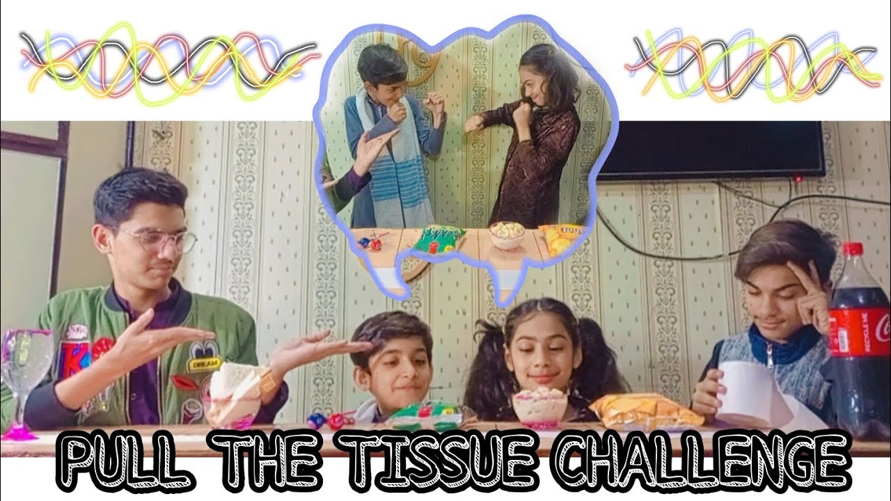 Pull The Tissue Challenge| T & F Twinnies | Vlog # 6 #vlogs # ...