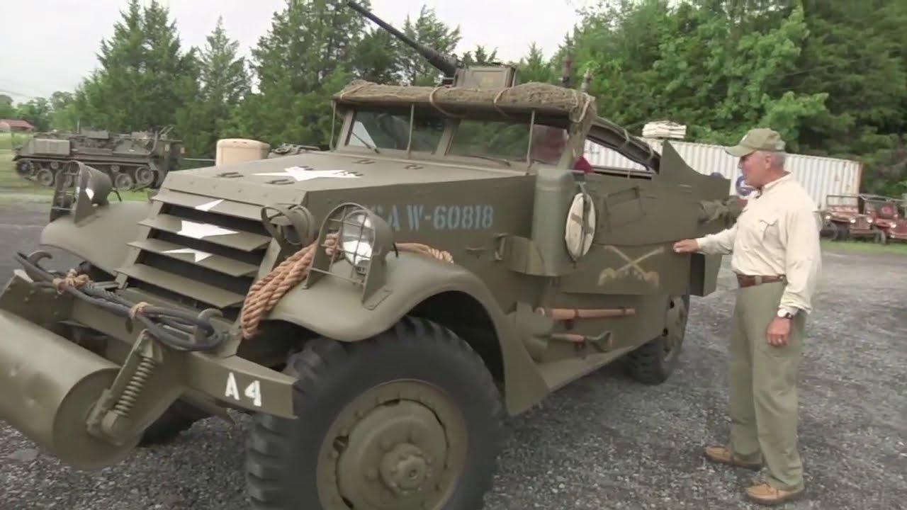 Matt Fox's M2 Scout Car - YouTube