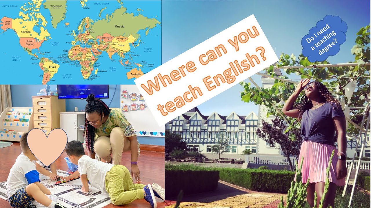 Where can you teach English with your qualifications | Which TEFL do ...