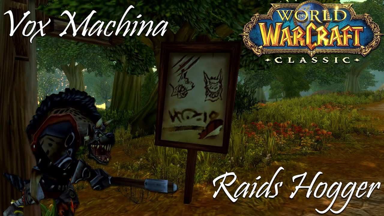 World of Warcraft Classic: Vox Machina's Hogger Raid - YouTube