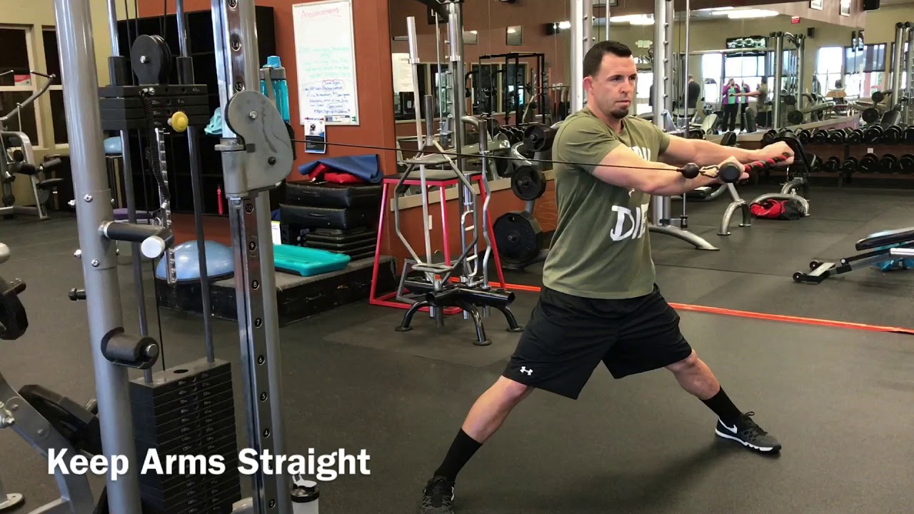 Wide Stance Cable Anti-Rotation Pulls - YouTube
