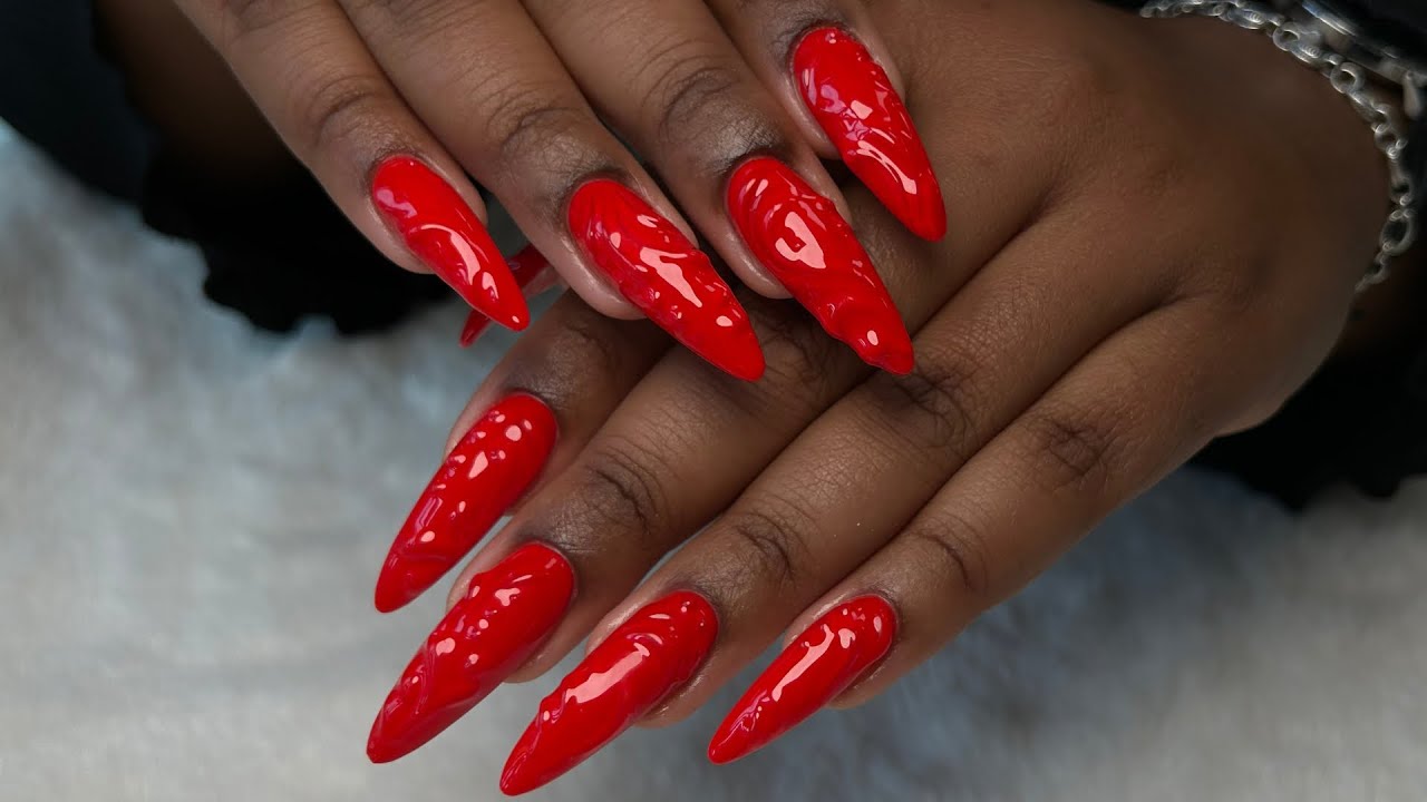 HOW TO: Birthday Cake Inspired Nails | 3D Nail design | Acrylic Nails ...