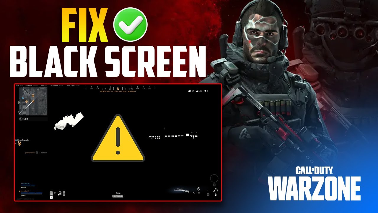 How to Fix Call of Duty Black Screen Problem on PC | COD Black Screen ...
