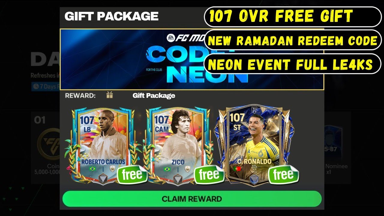 Tons Of Free Gifts!! 107 Roberto Carlos!! 107 Zico!! 107 Ronaldo!! Noen ...