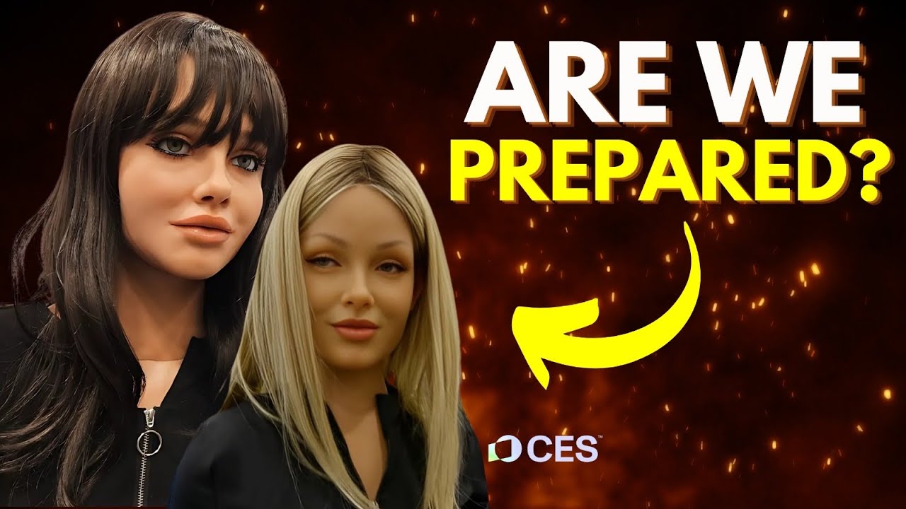 These AI Robots Are Getting TOO Real | CES 2025 Sneak Peak - YouTube