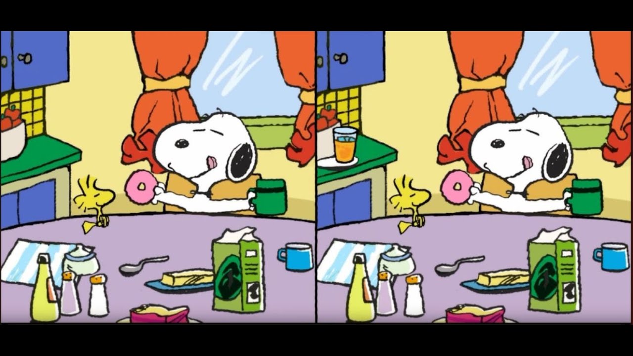 Find the Different Snoopy ∥ 11~15 ∥ - YouTube